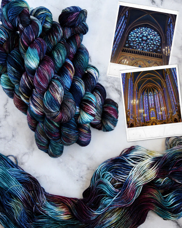 Stained Glass Trio - Destination Yarn