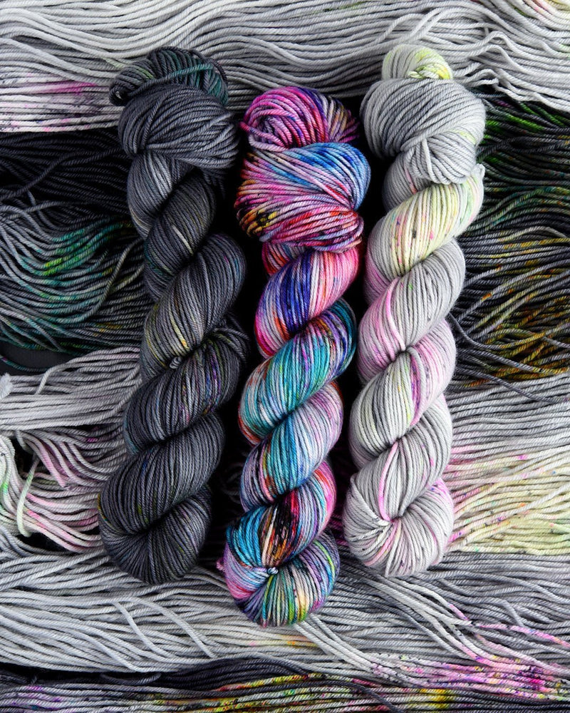 Electric green yarn, neon green yarn, neon yarn with speckles, green ...