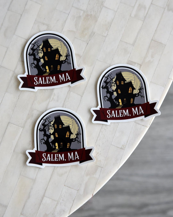 Salem, MA - Sticker - Destination Yarn