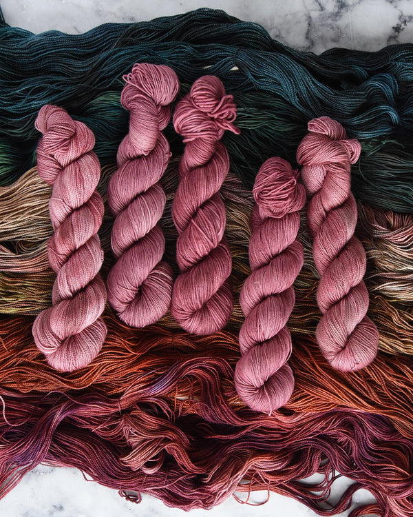 Antelope Canyon hand dyed yarn - Destination Yarn