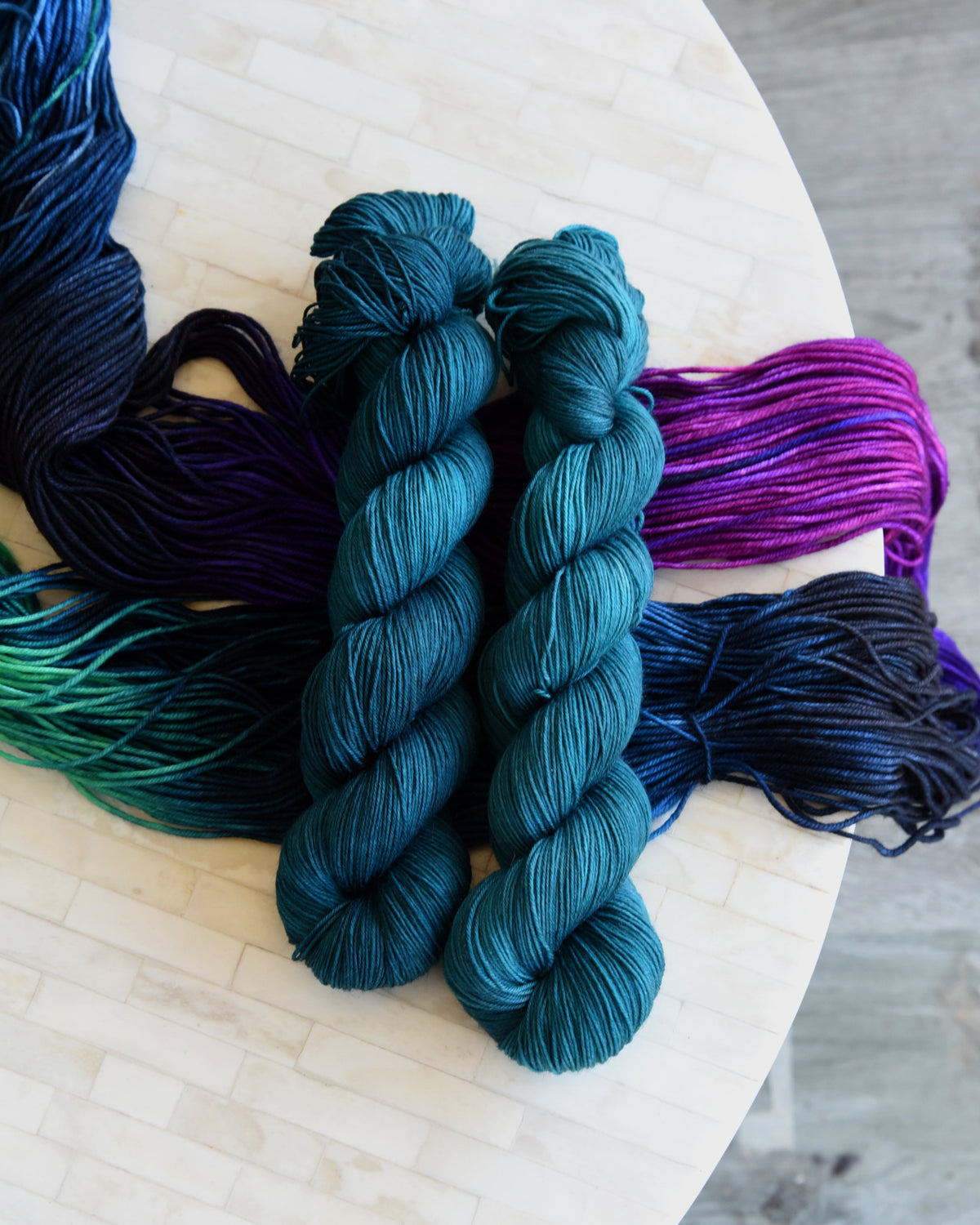 Antelope Canyon hand dyed yarn - Destination Yarn