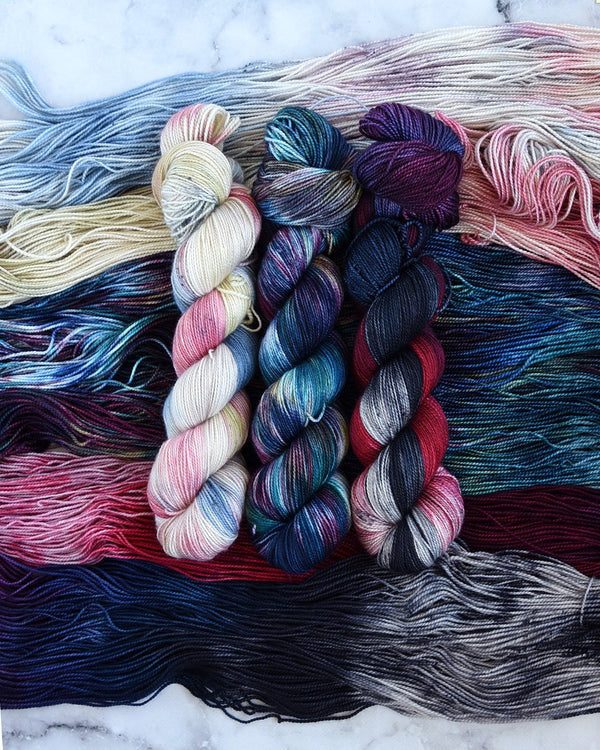 Paris 2024 Variegated Colorways Trio - Destination Yarn