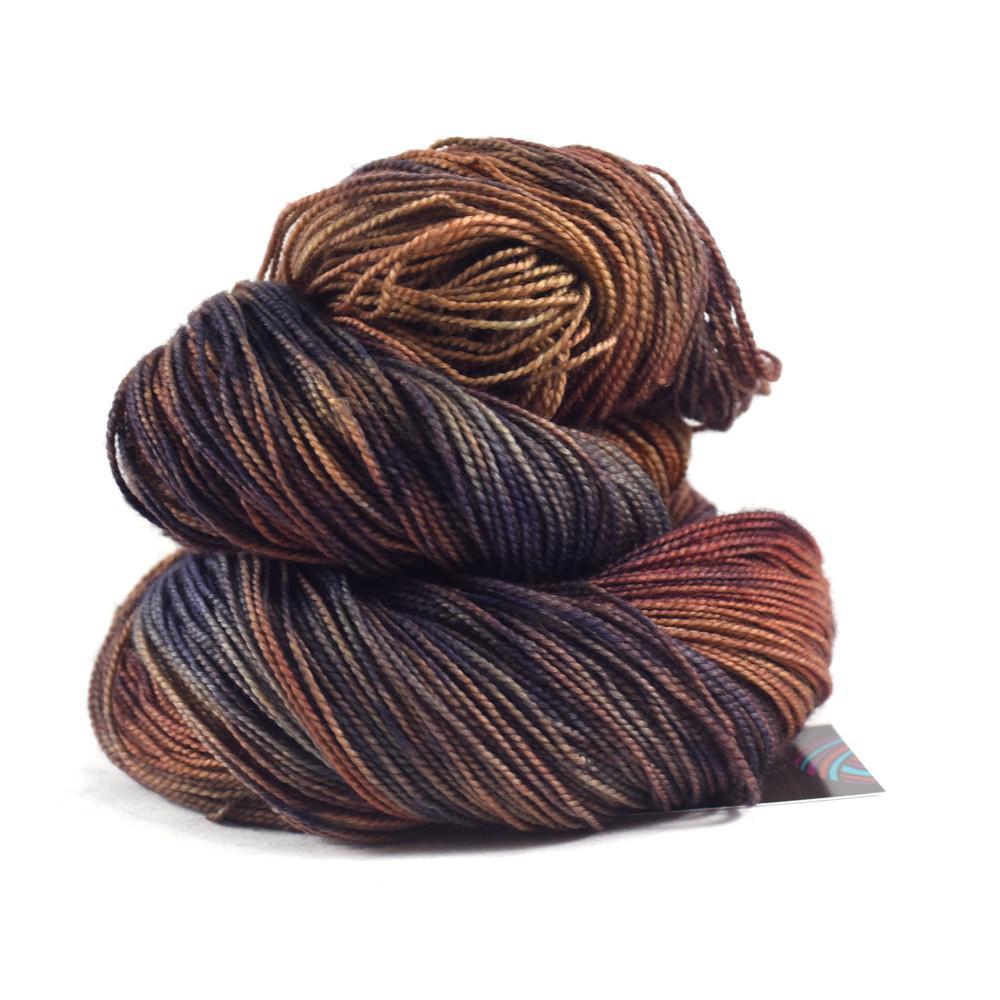 DESERT NIGHT Sock Yarn, Glazed Sock Yarn, Rich Sock Yarn, Luxury Yarn ...